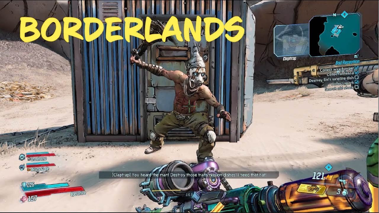 Borderlands 3 - PET THE ROBOT - YouTube