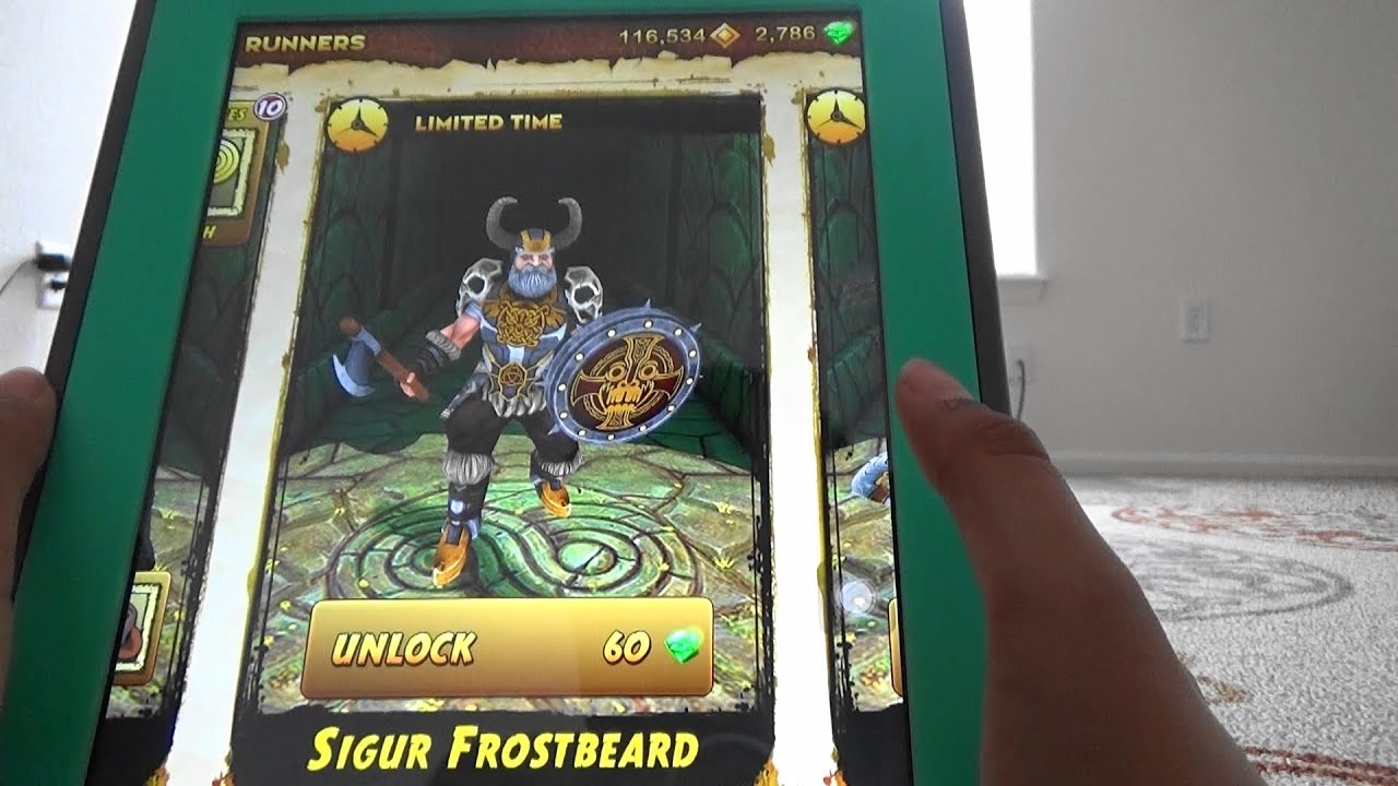 Temple run 2,NEW Warrior CHARACTER UPDATE - YouTube