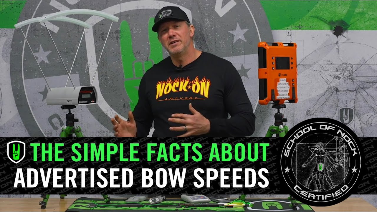 THE FACTS ABOUT ADVERTISED BOW SPEEDS - YouTube