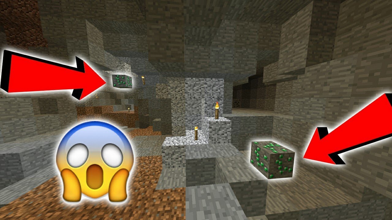 Rarest Find On The Scariest Seed! (Minecraft PE Baphomet Seed) - YouTube