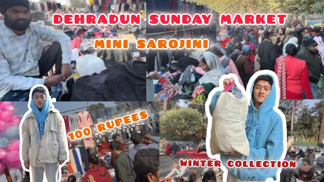 Exploring the Sunday market of Dehradu.📌 - YouTube