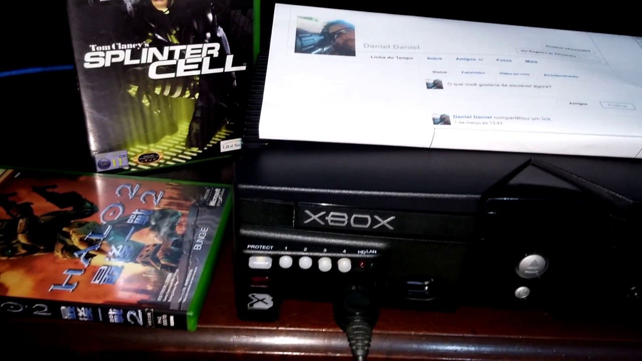 Xbox Classico Xecuter 3 + X3CP + X3LCD V1.1 2002 750GB IDE - YouTube