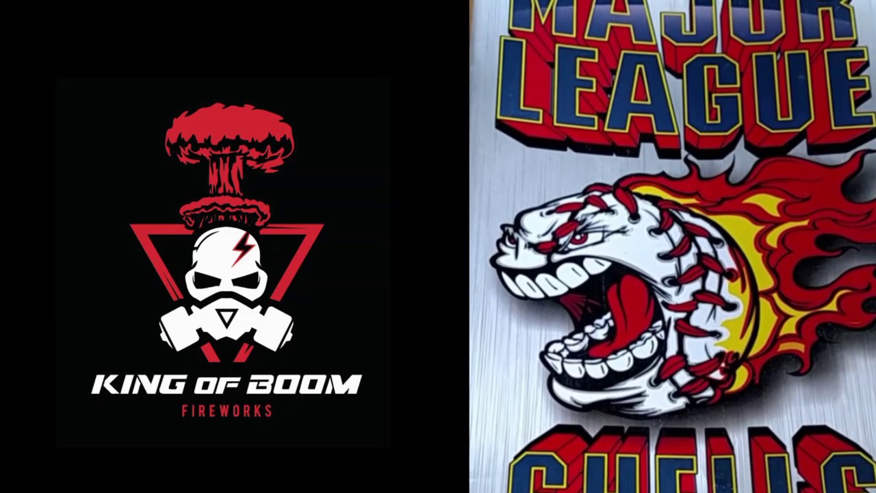 Major League Shells / BEST ball shells / KING of BOOM Fireworks demo ...