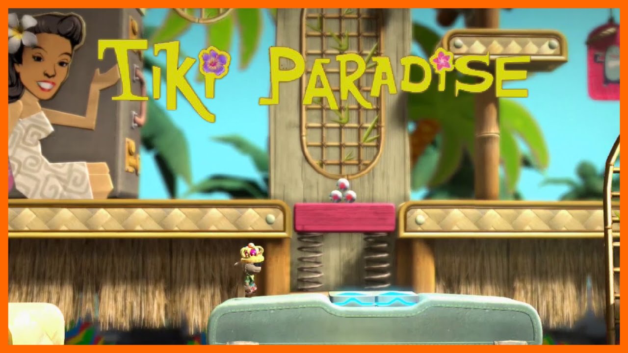LBP3 - Tiki Paradise Level Kit - YouTube