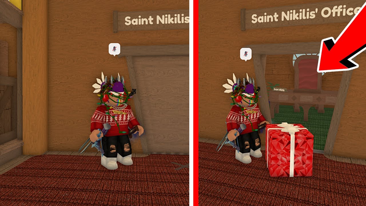 How to OPEN Saint Nikilis's DOOR in Murder Mystery 2! - YouTube