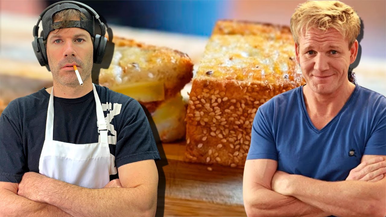Dishwasher DESTROYS Gordon Ramsay Grilled Cheese - YouTube