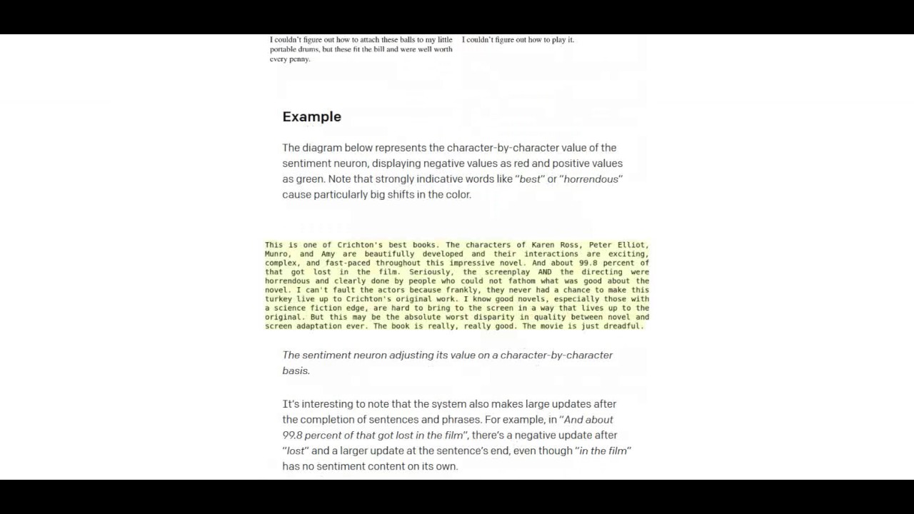 Unsupervised sentiment neuron - YouTube