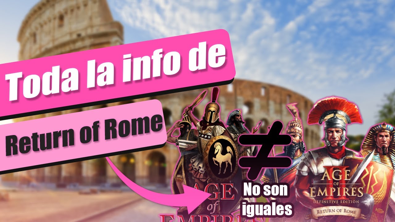 Respuesta a TODAS las Preguntas de Return of Rome, el Nuevo DLC de Age ...