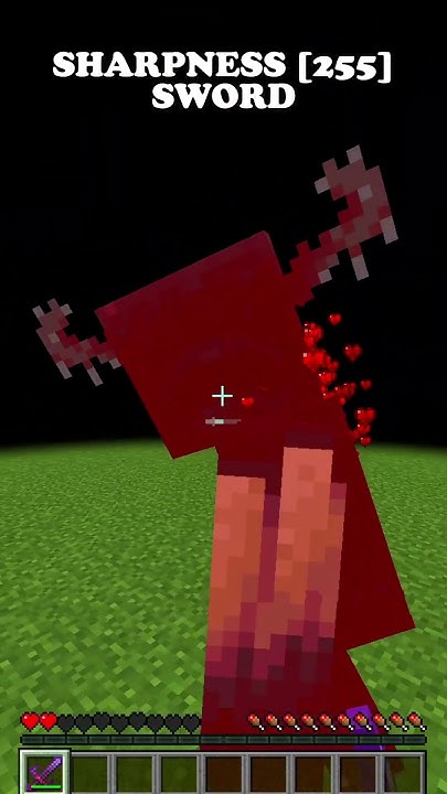 How To Get Sharpness 255 Sword In Minecraft #minecraft #shorts - YouTube