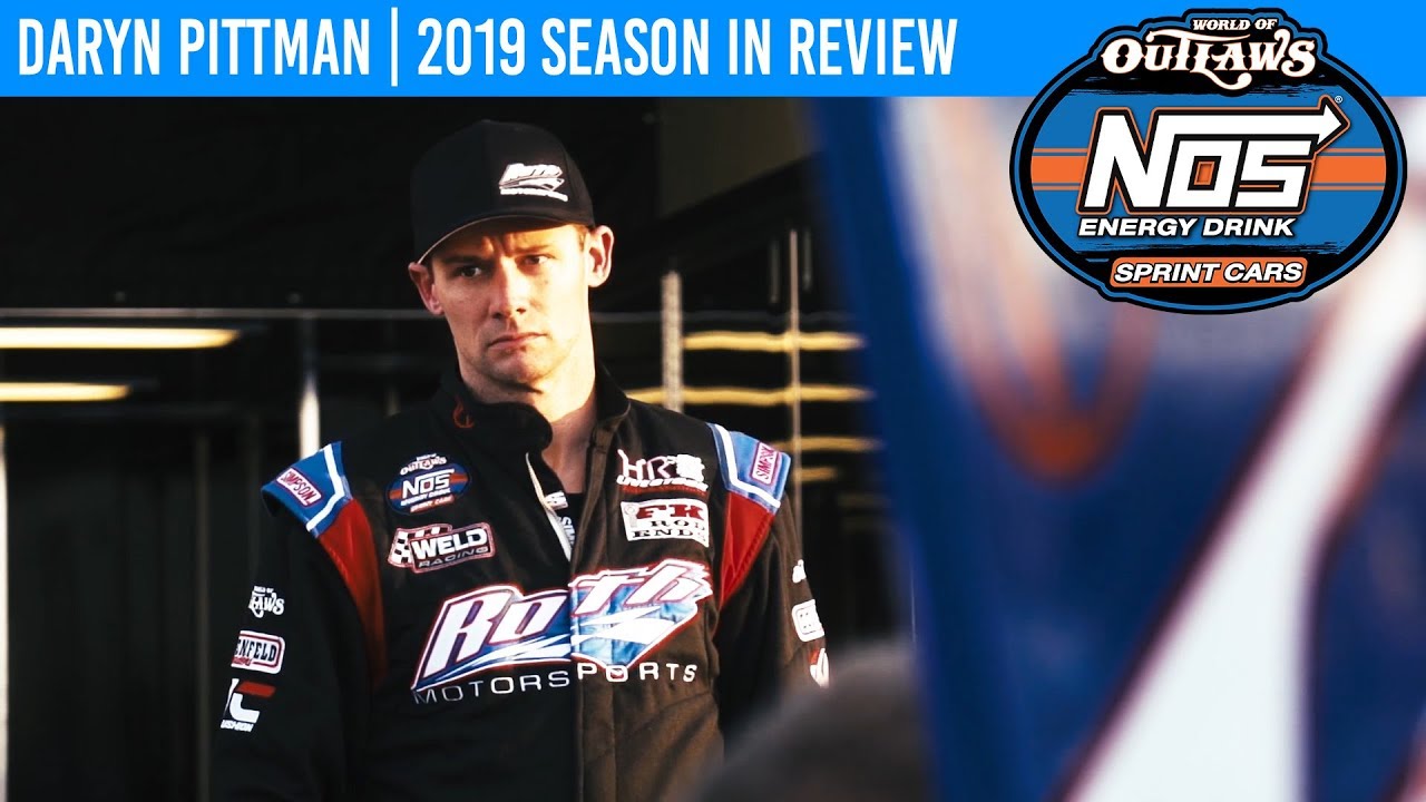 Daryn Pittman | 2019 World of Outlaws NOS Energy Drink Sprint Car ...