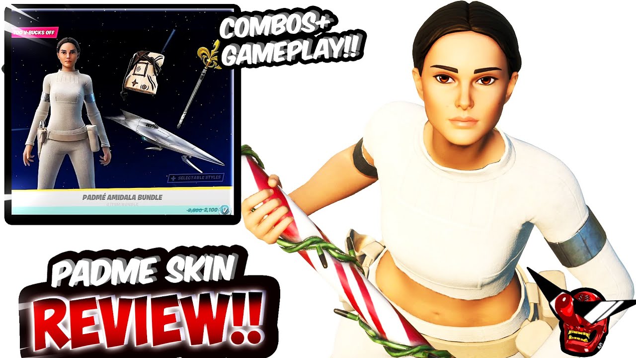 *NEW* PADME SKIN!! | Best Combos | Gameplay | Before You Buy | Fortnite ...