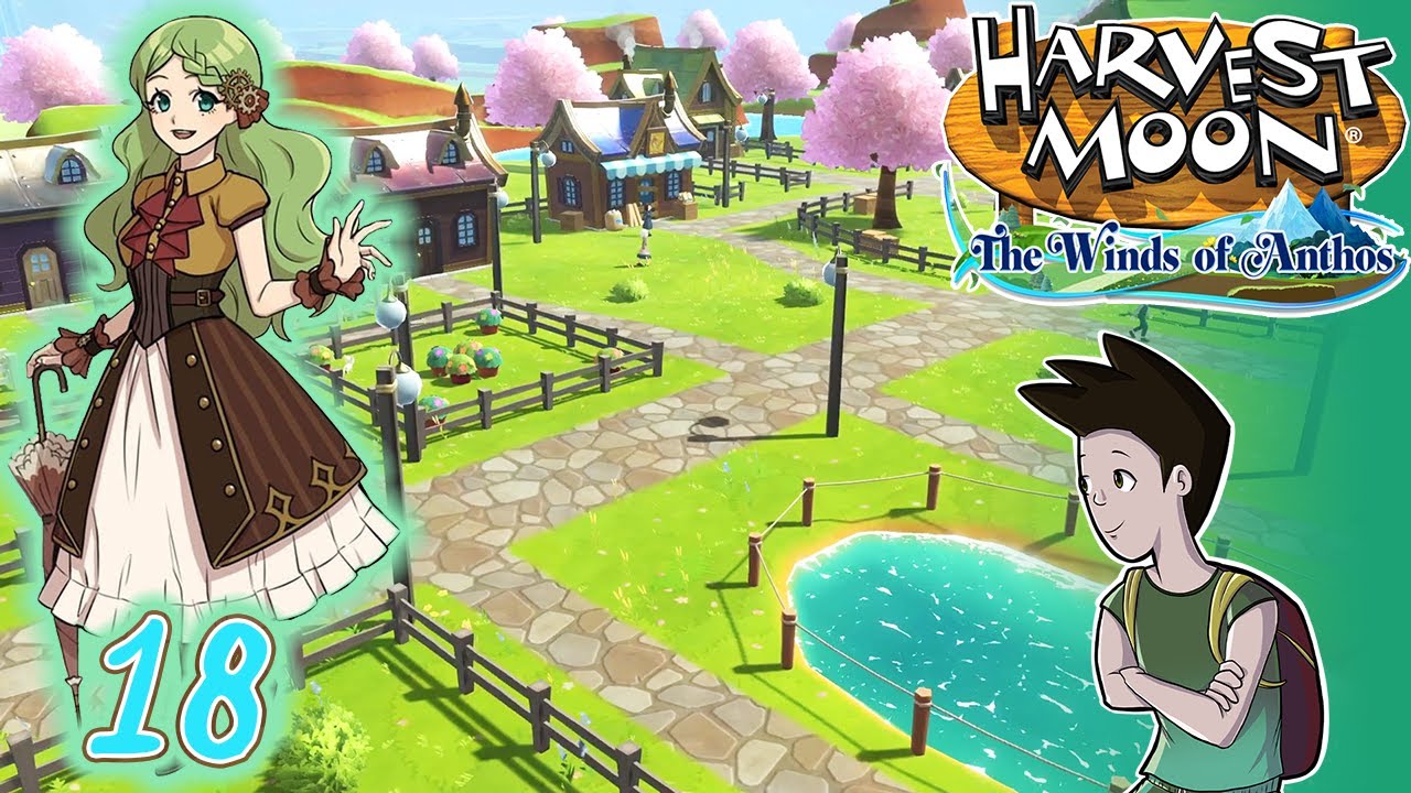 Harvest Moon: The Winds of Anthos Parte 18 - Iniziamo il DLC "Visitors ...