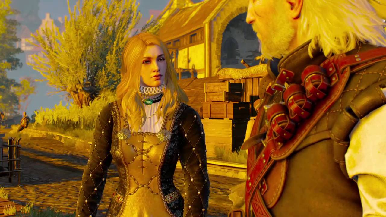 The Witcher 3: Wild Hunt Blood and Wine Vivienne in Novigrad - YouTube