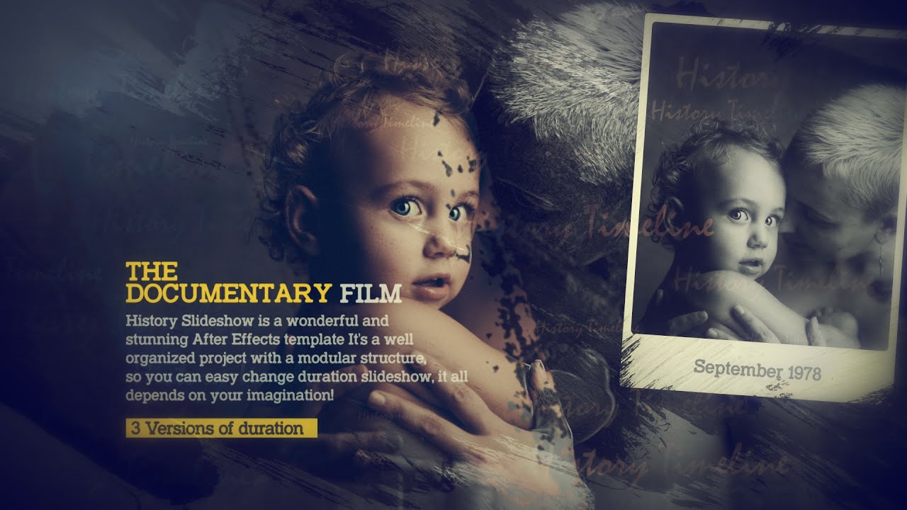 The Documentary - History Slideshow (Videohive After Effects Project ...