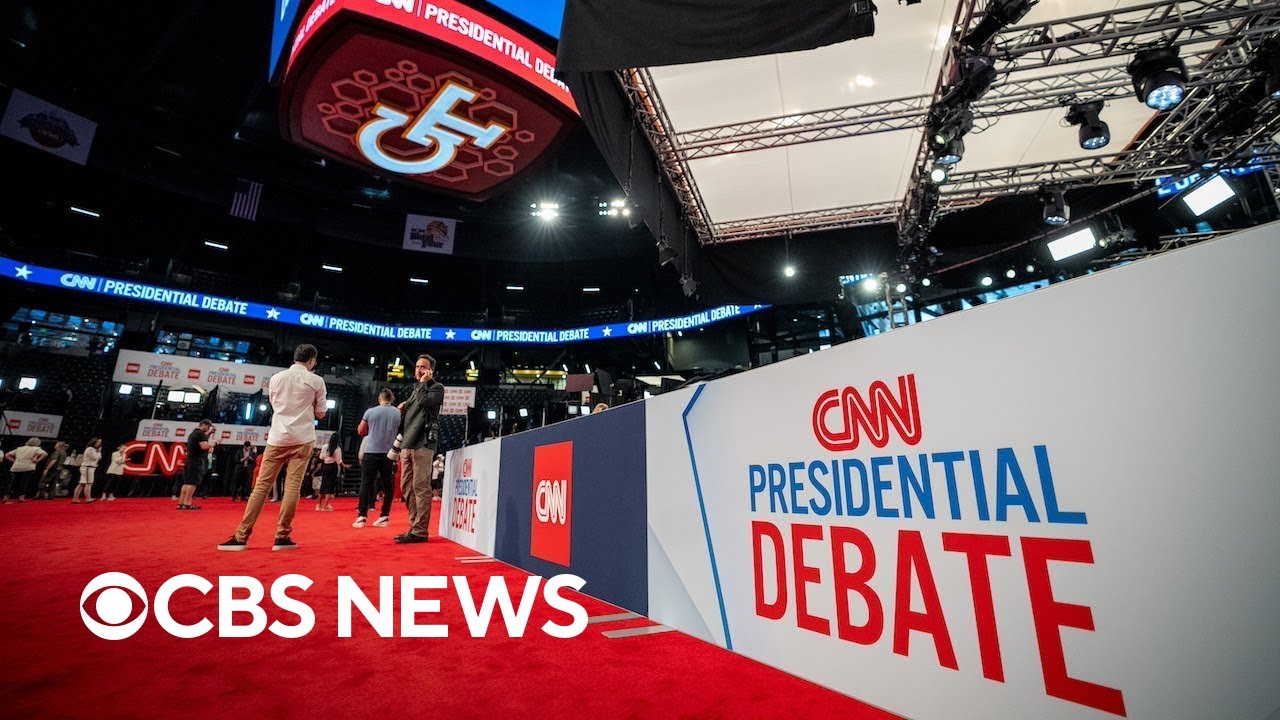 Inside the 2024 presidential debate spin room | America Decides - YouTube