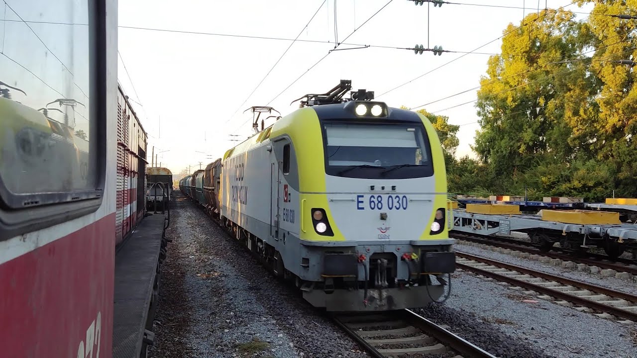 TCDD E 68030 Cevher treni - YouTube