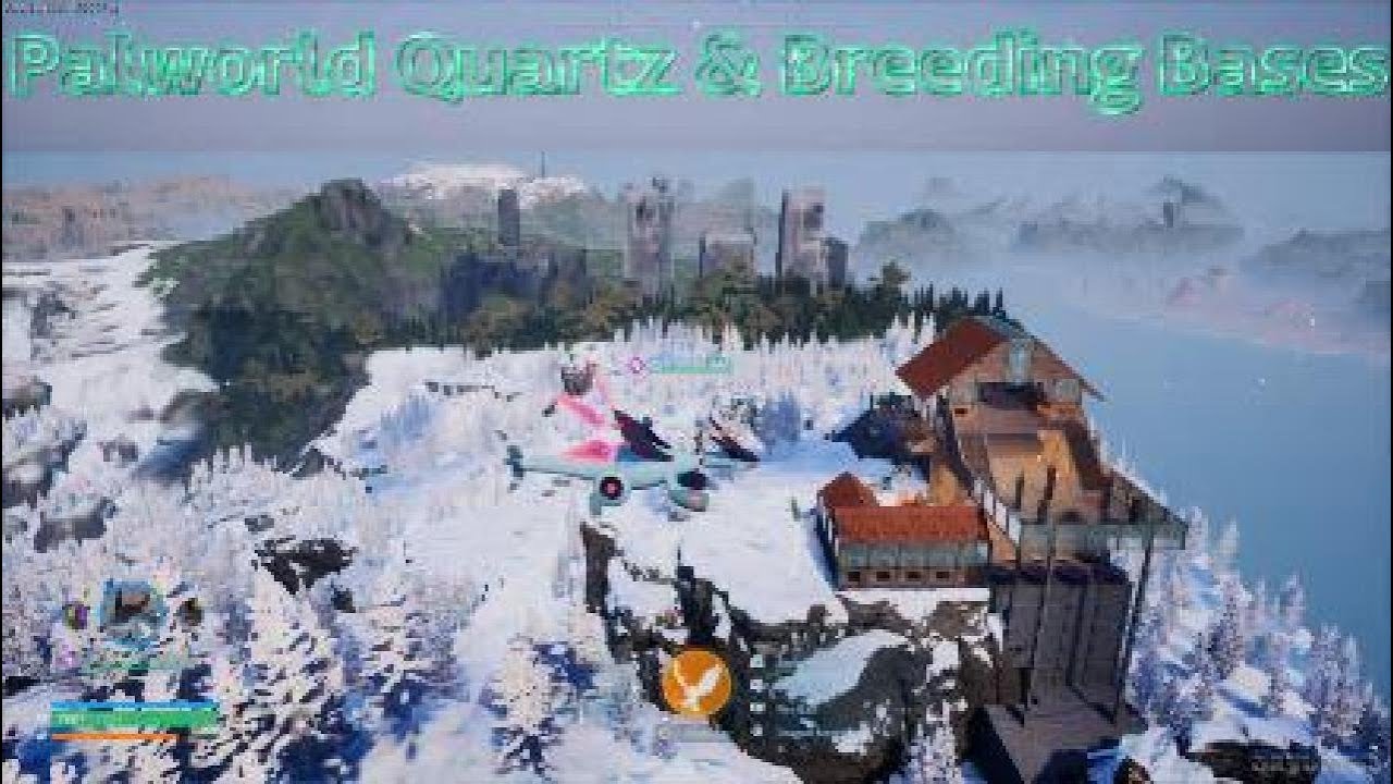 Palworld Base Showcase-PS5. Quartz & Breeding Bases. - YouTube