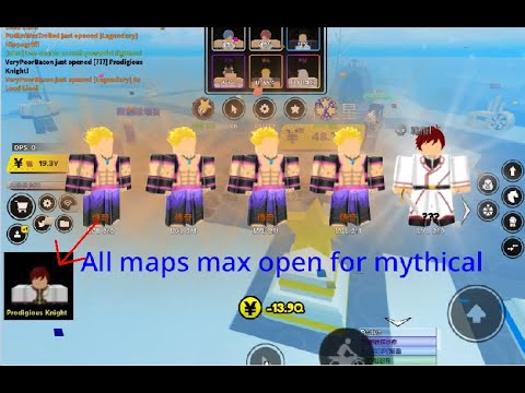 Anime fighters all maps mythical showcases.and I got this……. - YouTube