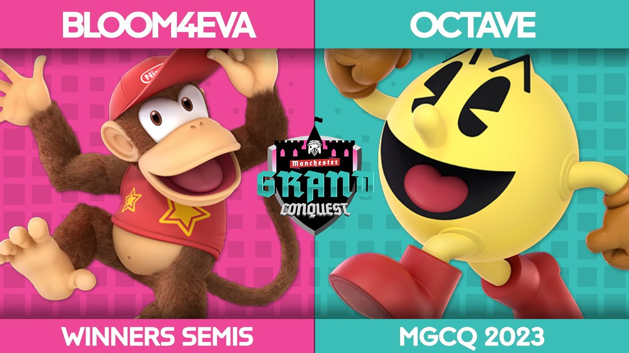 Manchester Grand Conquest - Bloom4Eva (Diddy Kong) vs Octave (Pac-Man ...