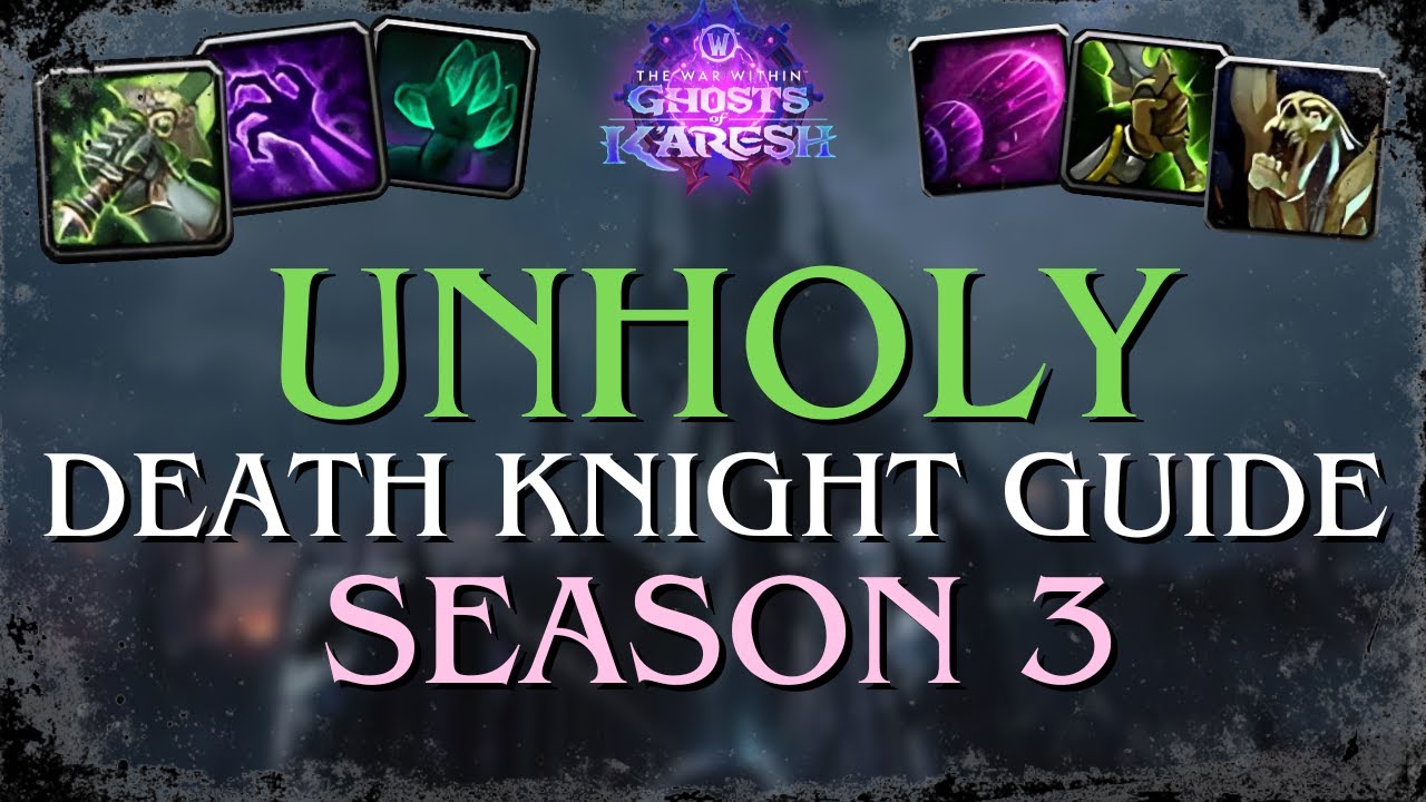 How to play Unholy DK in Season 3 The War Within 11.2 / Rotation ...