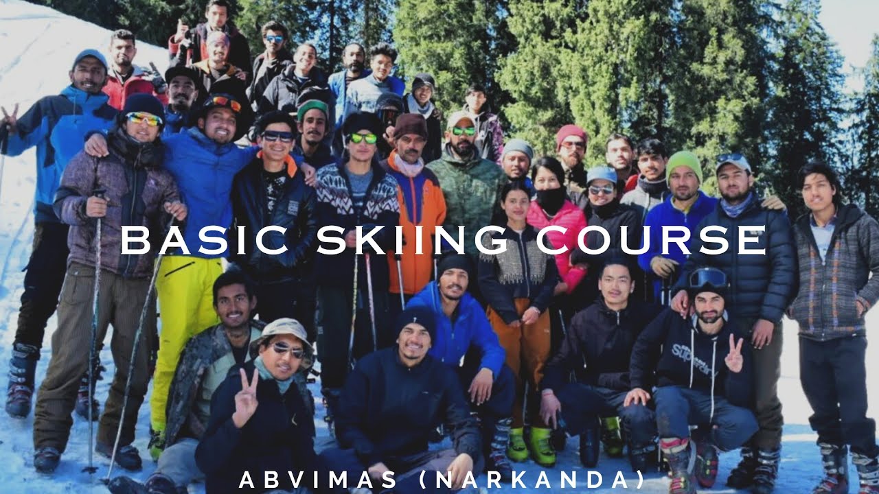 Basic Skiing Course I ABVIMAS, Narkanda. - YouTube