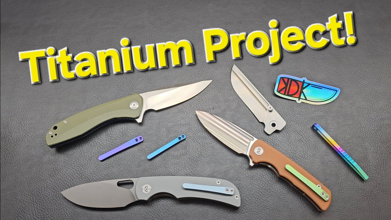 Titanium Project Holiday Extra Video! Clip Anodizing! - YouTube