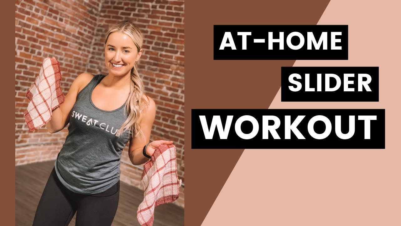 At Home Full Body Slider Workout - YouTube