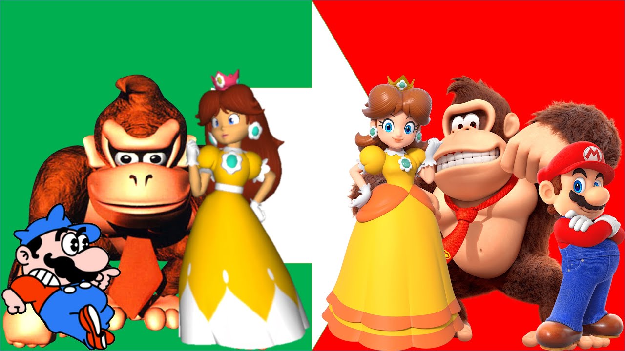 Mario Character Redesigns - YouTube