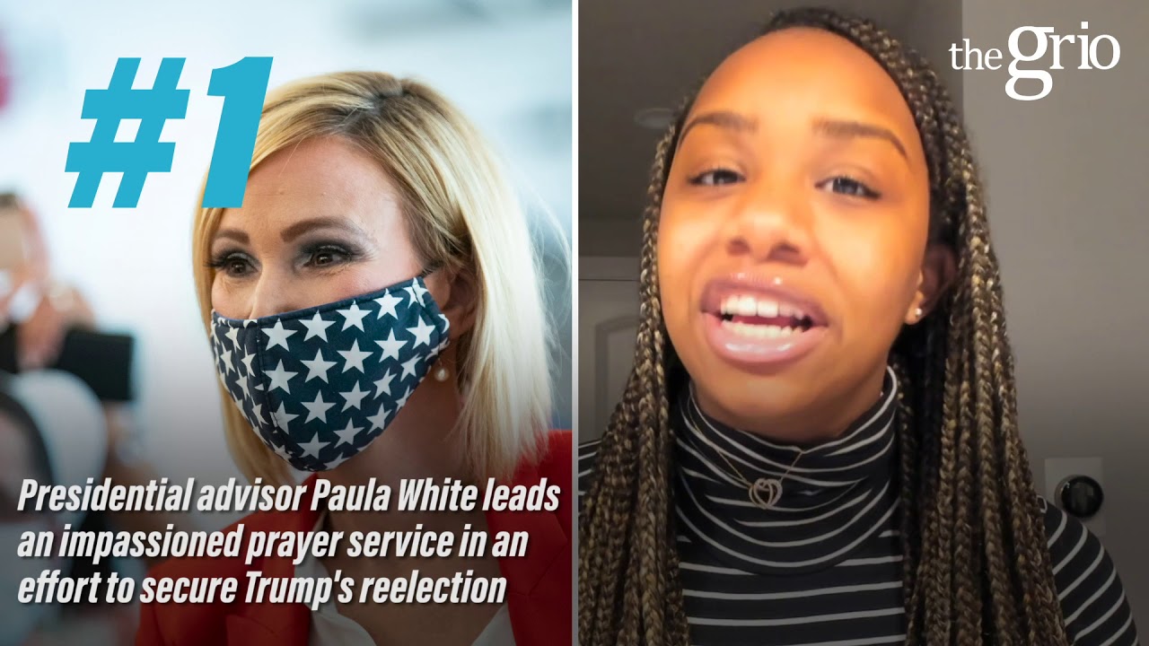 Trump's Spiritual adviser Paula White leading prayer service for his ...