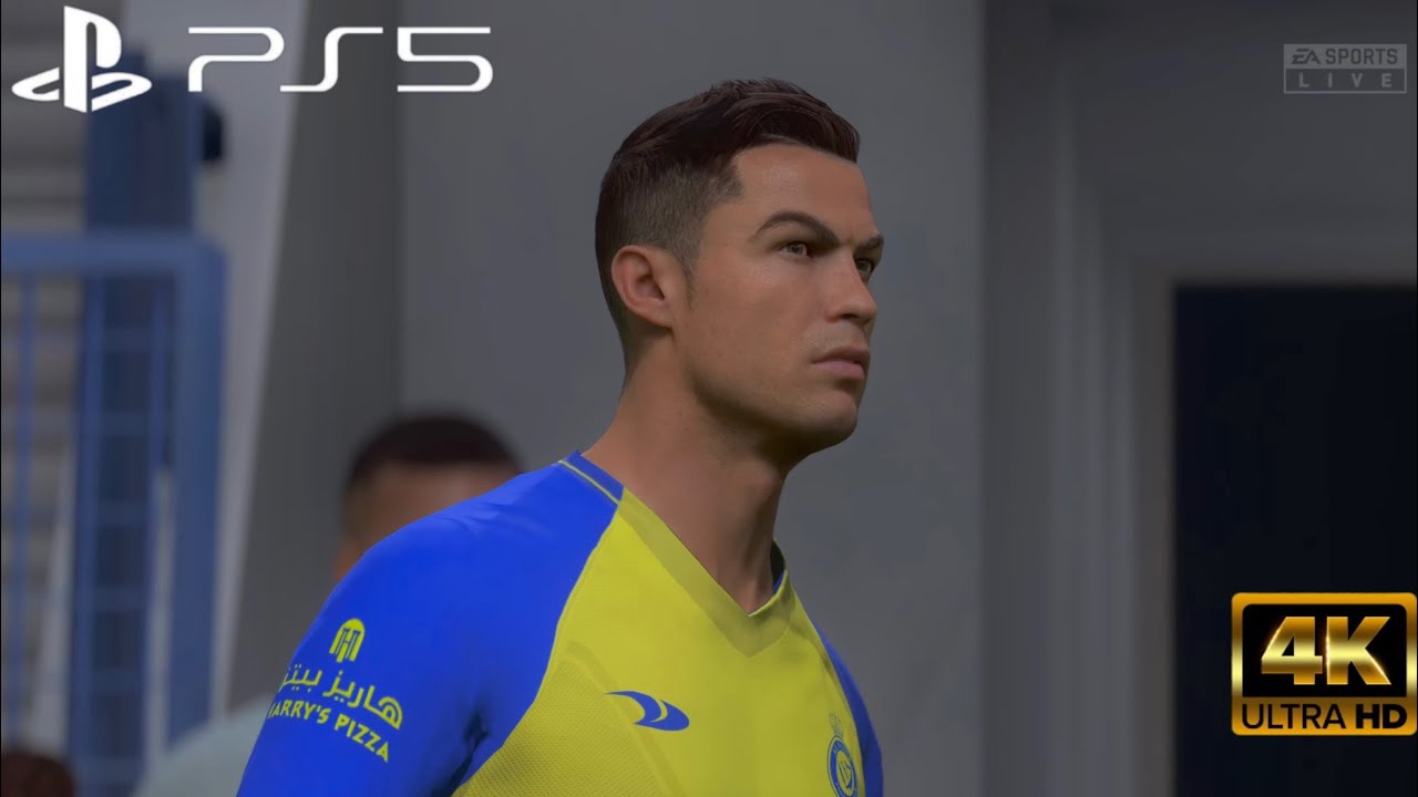 FIFA 23 Gameplay on PS5 AL nassr vs Paris SG (4k ultra) - YouTube