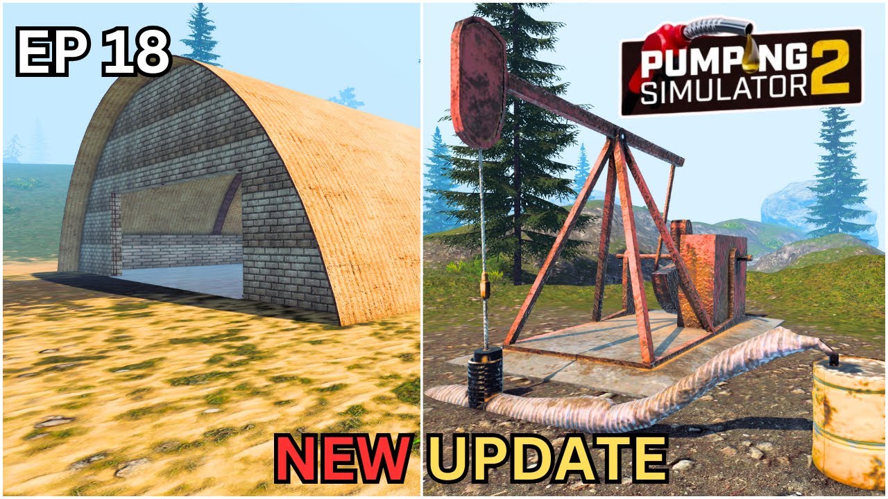 AIRPORT AND FUEL DRILLING MACHINE UPDATE- Pumping Simulator 2 Gameplay ...
