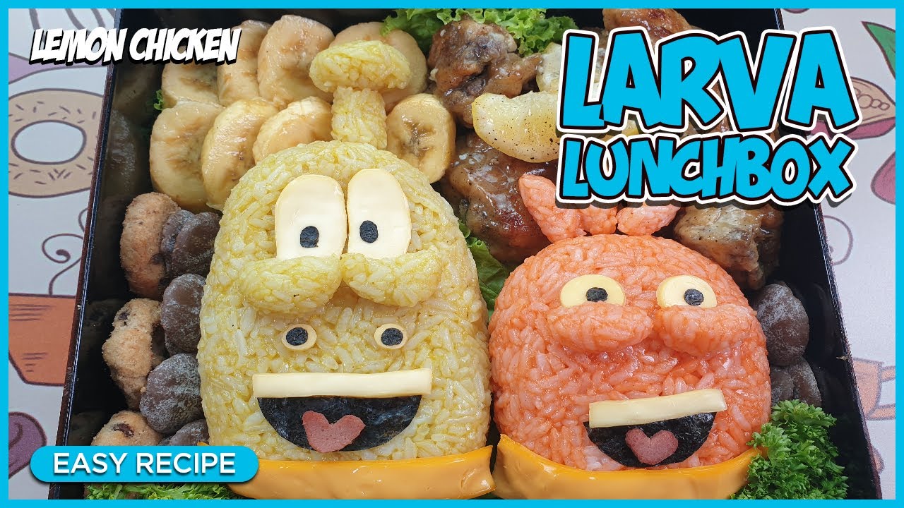[EASY RECIPES]LET'S MAKE THE FUNNY LARVA BEST FRIENDS. - YouTube