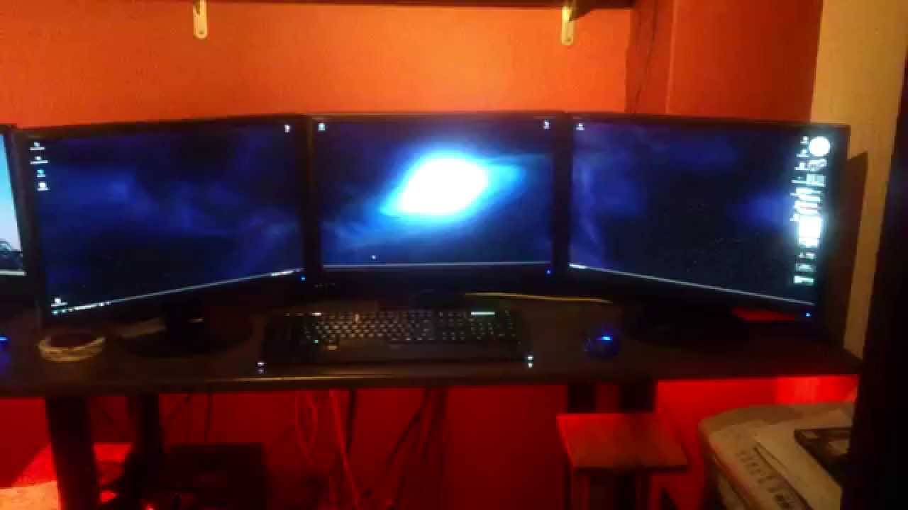 New Monitor Setup - YouTube