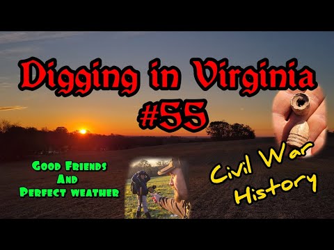 Diggin in Virginia 55 | Culpeper VA | Saving History with our Metal detectors