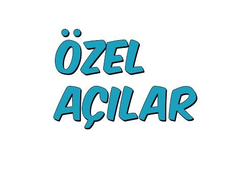 ÖZEL AÇILAR SORU ÇÖZÜMÜ | YGS KAMPI GEOMETRİ