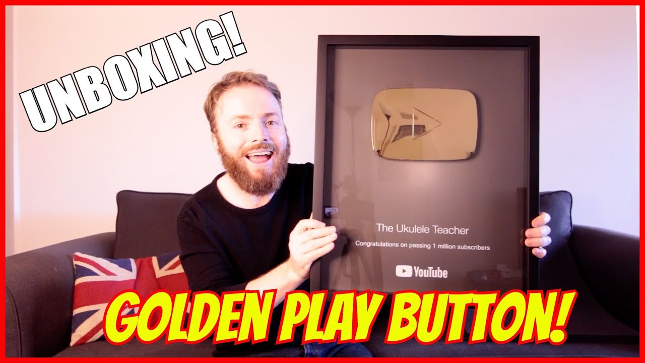 UNBOXING MY GOLD PLAY BUTTON - ONE MILLION YOUTUBE SUBSCRIBERS! - YouTube