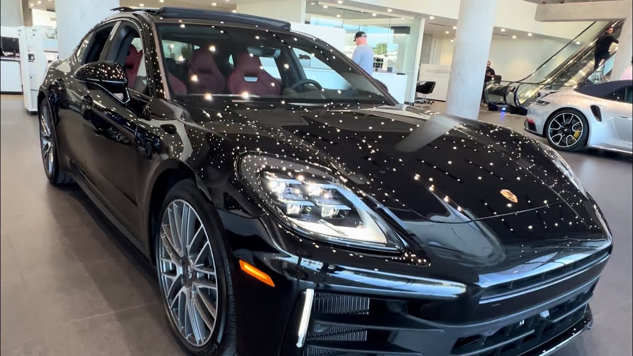 FIRST LOOK! The New G3 2024 Porsche Panamera 972 in Jet Black Metallic ...
