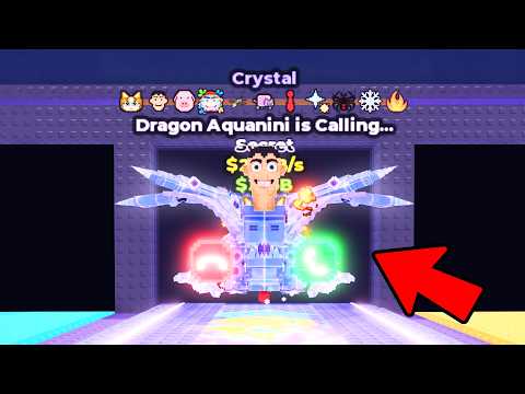 Fusing 1 of 1 CRYSTAL DRAGON AQUANINI During Taco Tuesday in Steal a Brainrot!