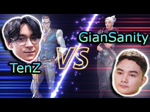 GianSanity vs Tenz | TenZ POV (with chat) - YouTube