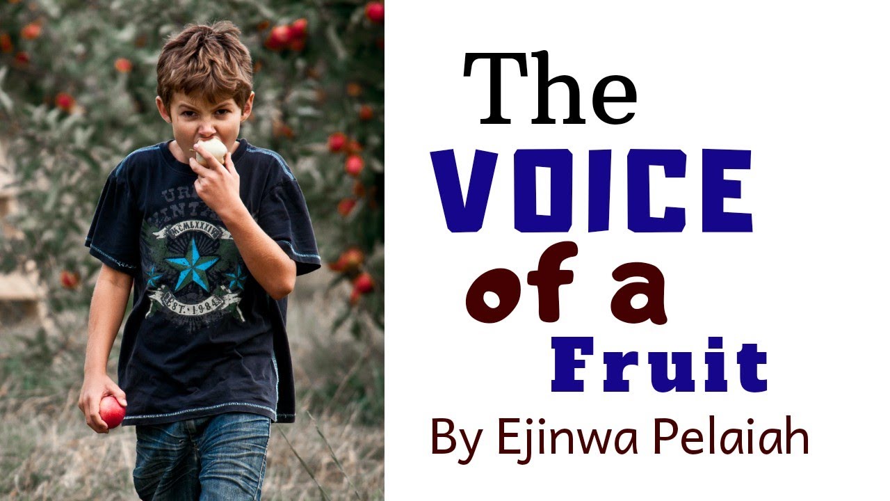THE VOICE OF A FRUIT - YouTube