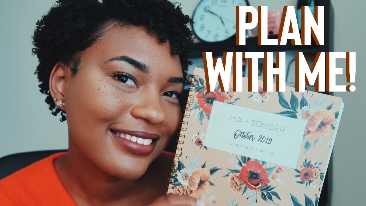 Plan with me! | OCTOBER SILK + SONDER - YouTube