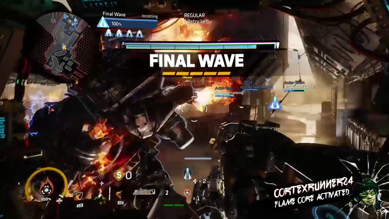Titan Fall 2 - Flame Core Activated - YouTube