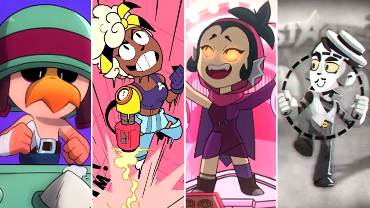 All New Brawlers Animation Trailers In Brawl Talk - YouTube