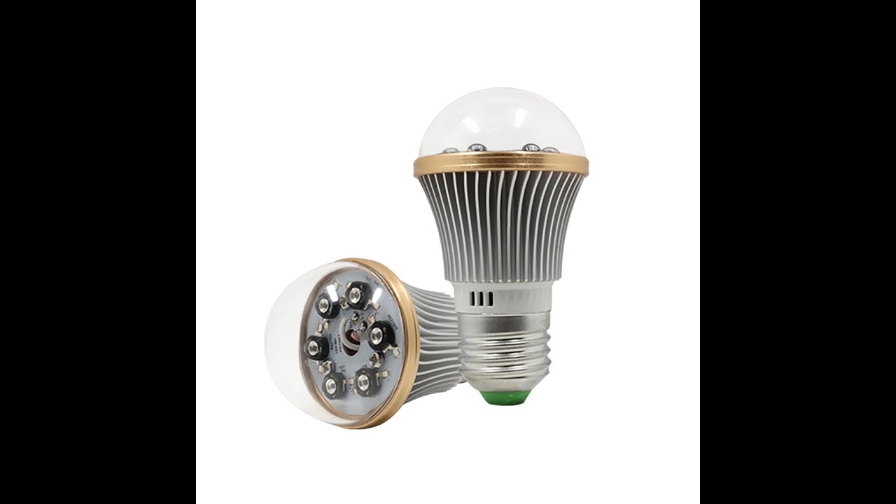 COC-IR01 Video Demo Invisible 940nm IR Light Bulb Covert Lamp work with ...