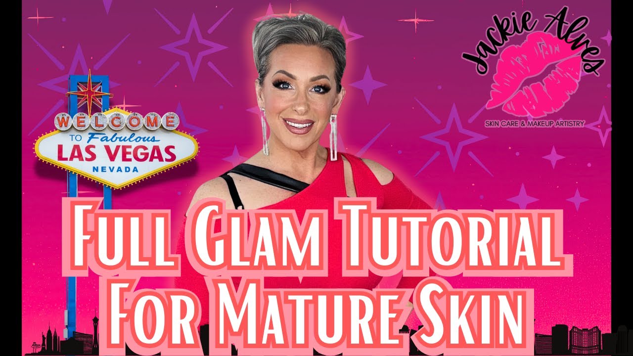 Glam Over 40 - Girl’s Night Out Makeup Tutorial | Vegas Edition - YouTube