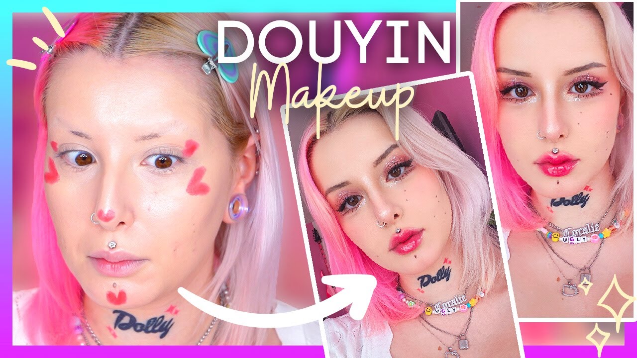 J'ESSAIE LE DOUYIN MAKEUP ! - YouTube