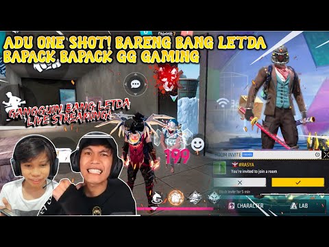 GANGGUIN BANG LETDA LIVE STREAMING!! LAGI NYAMAR JADI BOT TIBA\