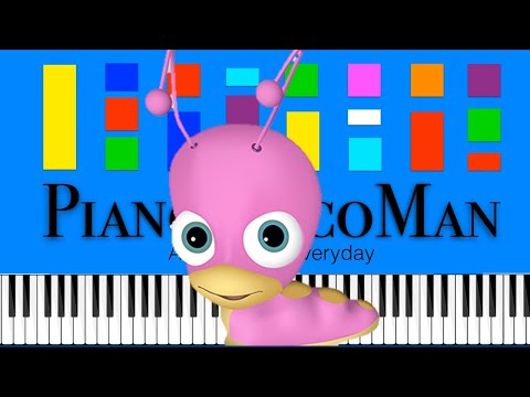 Tulli Theme Song BabyTV Slow EASY Medium 4K Piano Tutorial - YouTube