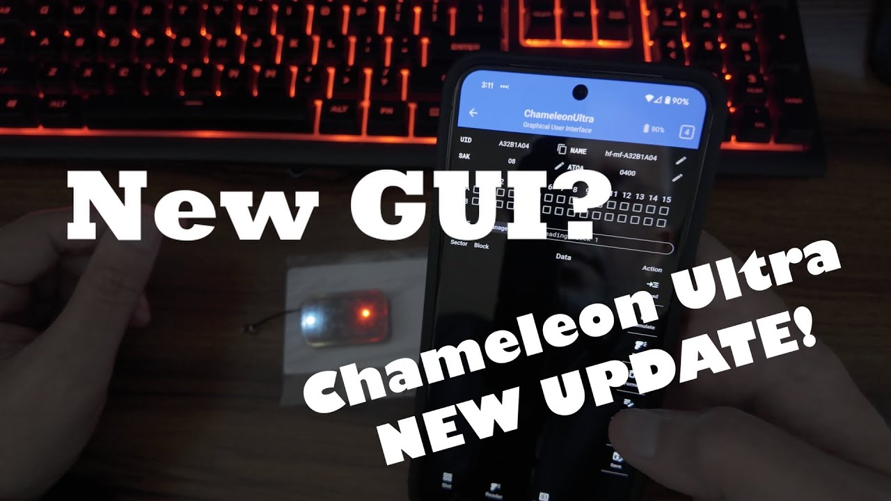 RED TEAM - Chameleon Ultra CAN WRITE & new GUI 👀🔥 - YouTube