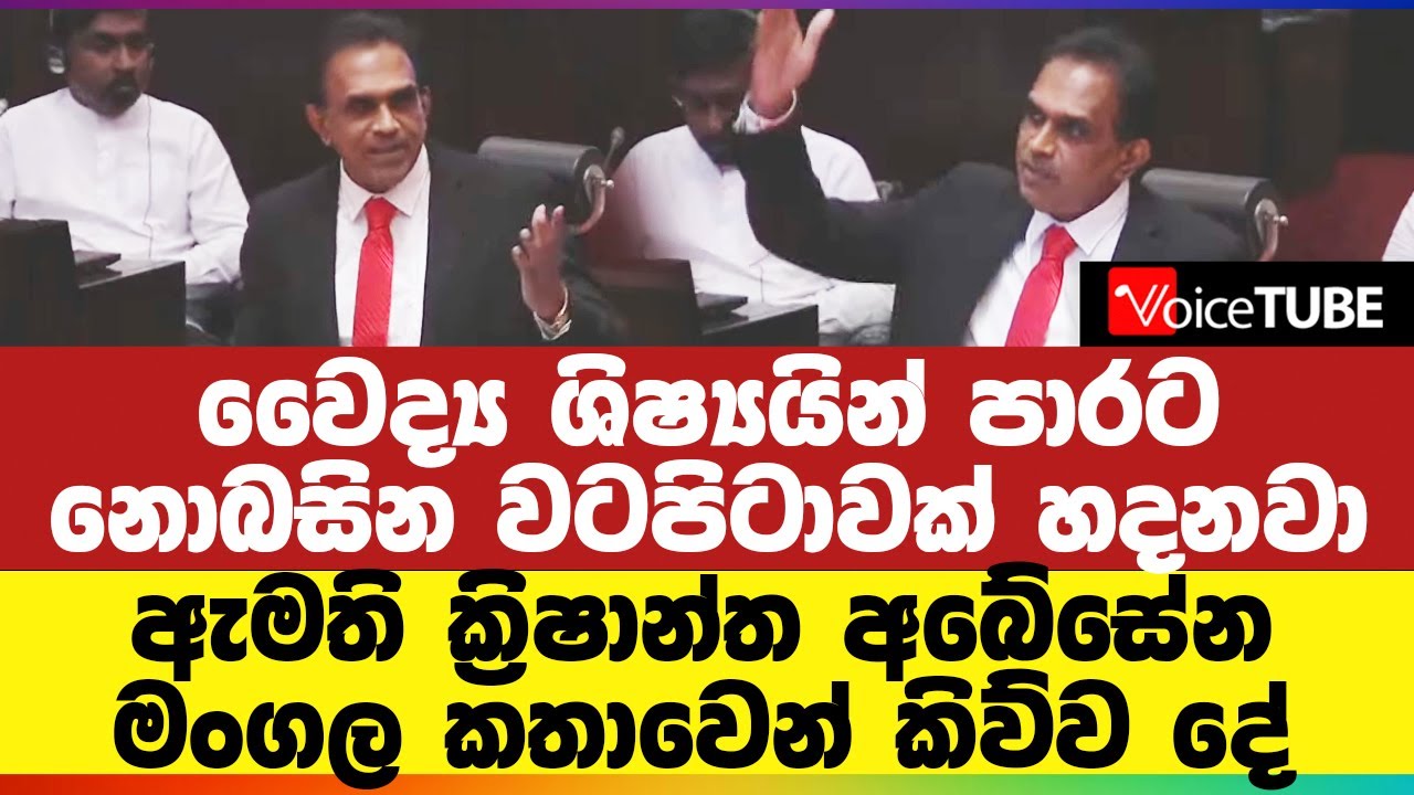 හිටපු ආණ්ඩු වගේම මන්ත්‍රීලත් ගේම් ගැහුවා... | Chrishantha Abeysena ...